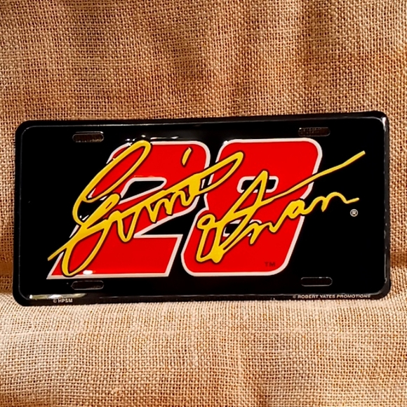 Race Day | Other | Vintage Ernie Irvan Nascar Car Tag | Poshmark